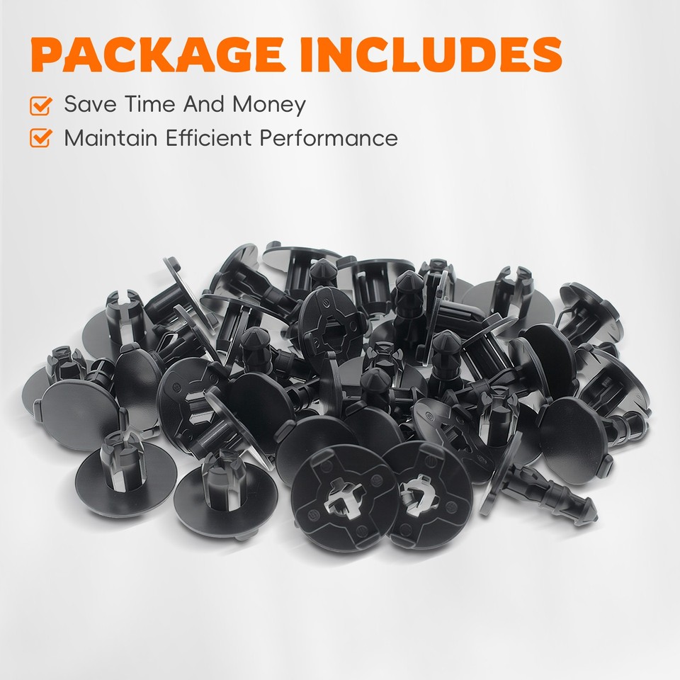 20pc Push Clip Retainer Bumper Fender Splash Shield For Nissan Infiniti ...
