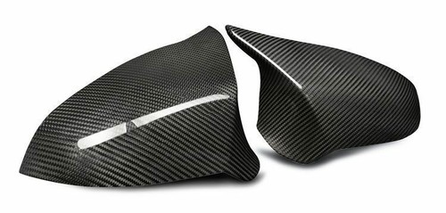 Real Carbon Fiber Side Mirror Cover Cap Stick Fit for BMW M3 M4 F80 F82 ...