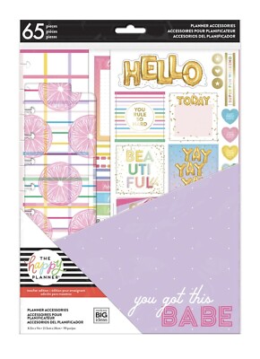 The Happy Planner ACCESSORIES BIG Accessory Pack - Super Fun | eBay