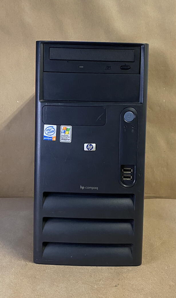HP Compaq DX2000 MT, Pentium 4 @2.8GHz, 1.46GB RAM, 80GB HDD, Windows ...