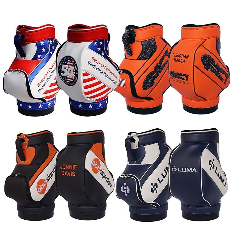 CUSTOM DEN CADDY GOLF BAG - CUSTOMIZED WITH YOUR LOGO, YOUR NAME, YOUR ...