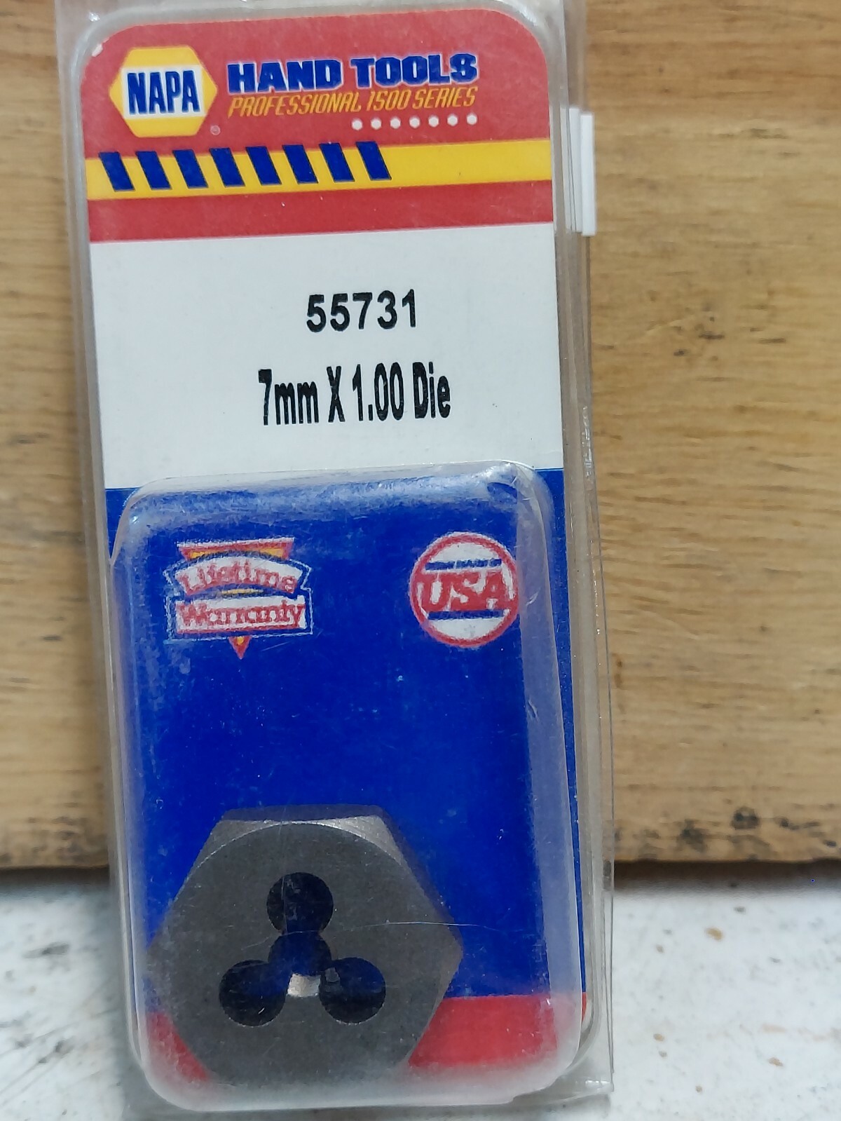 NAPA Threading DIE Thread Repair Cutting 7mm - 1.00 | eBay