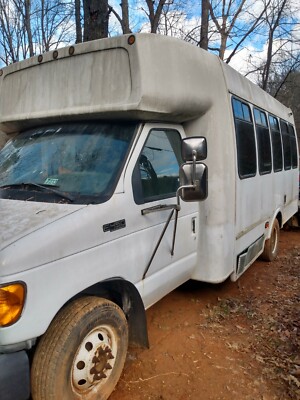 2004 E450 Ford Shuttle Bus - DOOR complete w/ window and hardware | eBay