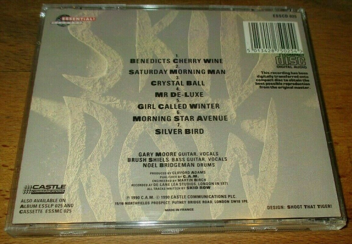 GARY MOORE BRUSH SHIELS NOEL BRIDGEMAN - SKID ROW CD | eBay