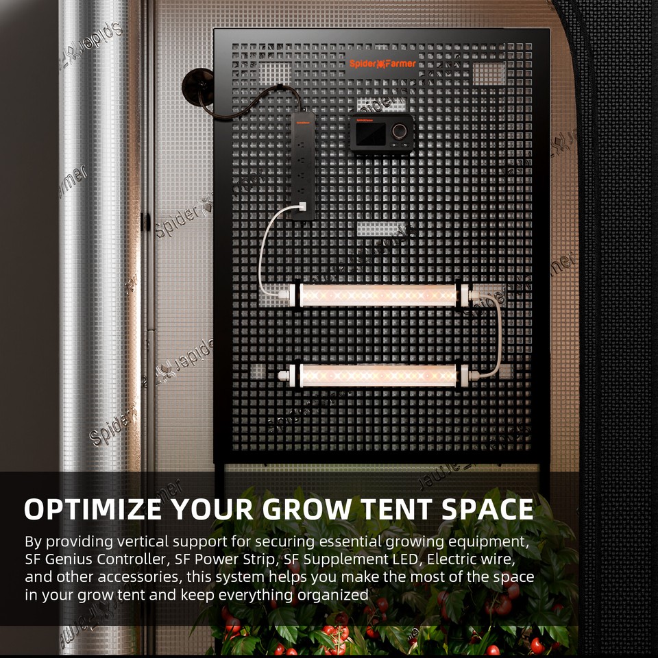 Spider Farmer Gear Board Grow Tent Equipment Board with Cable ...