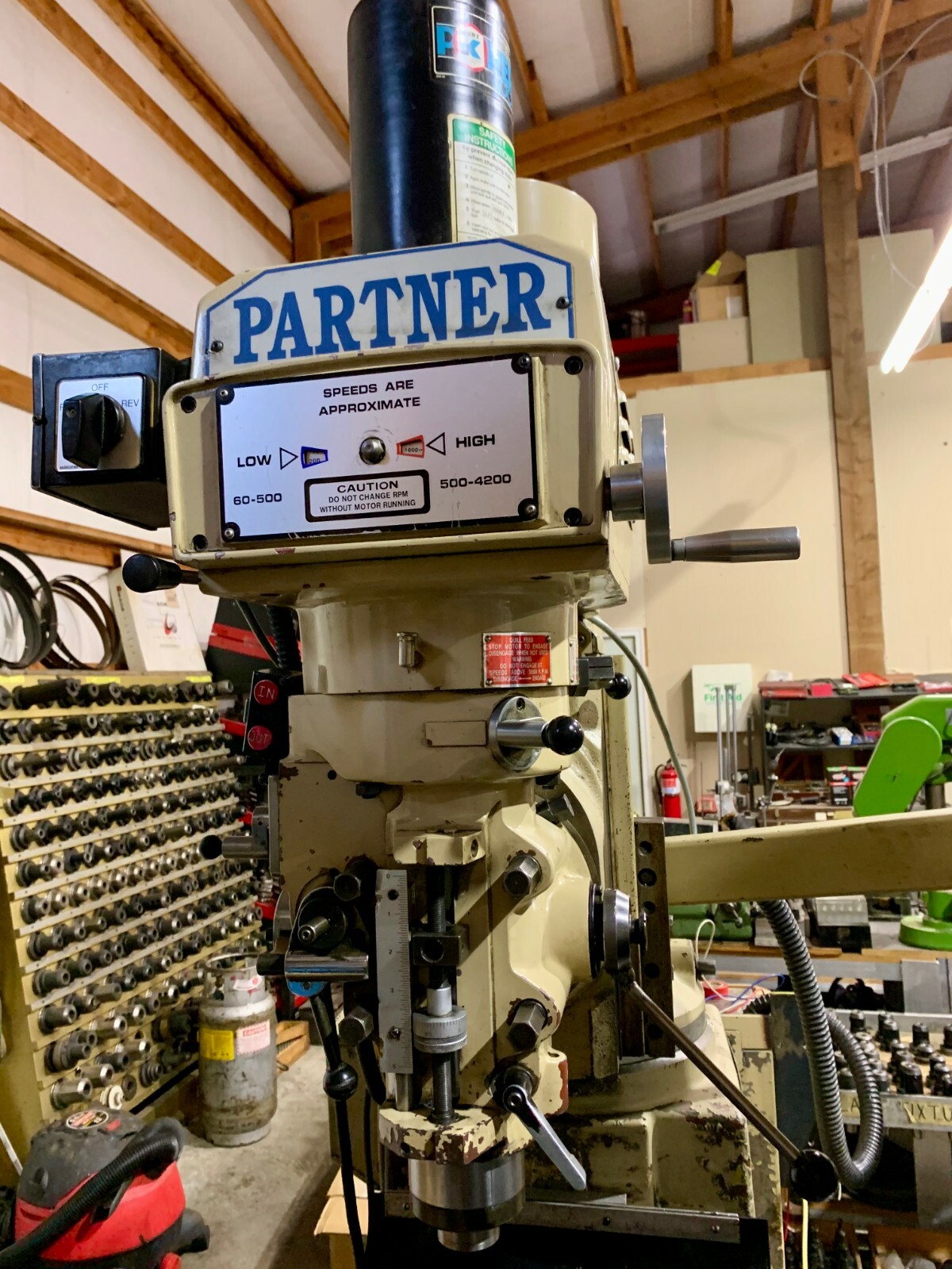 Milltronics Partner CNC Vertical Mill *bridgeport ez trak* | eBay