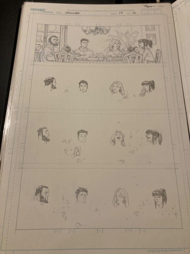 Invincible 79 pg 12 Signed Ryan Ottley Immortal Atom Eve Original Comic ...