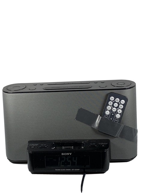 Sony speaker dock clock radio - qustima