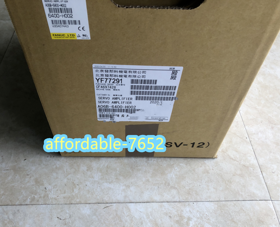 A06B-6400-H002 FANUC Servo drive Brand New By DHL or Fedex Fast ...