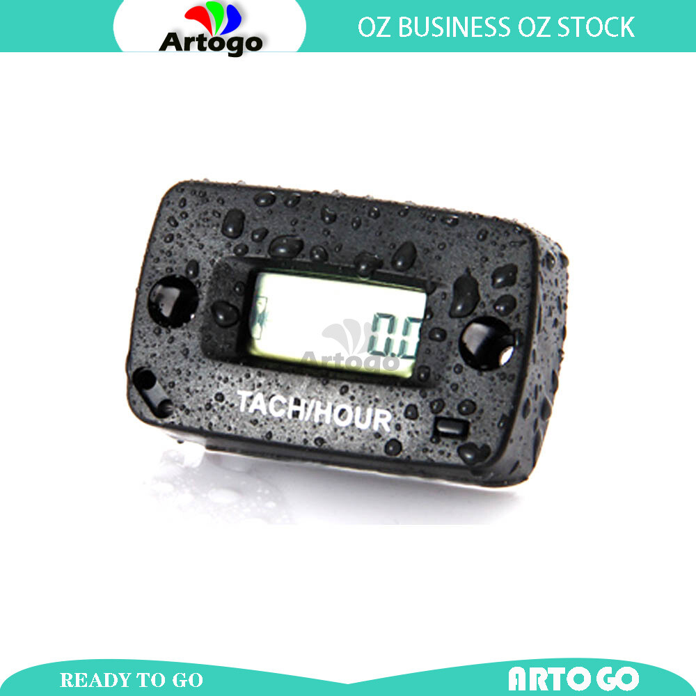 Tacho Tach Hour Meter Motorcycle boat mower generator 4-stroke 2 ...