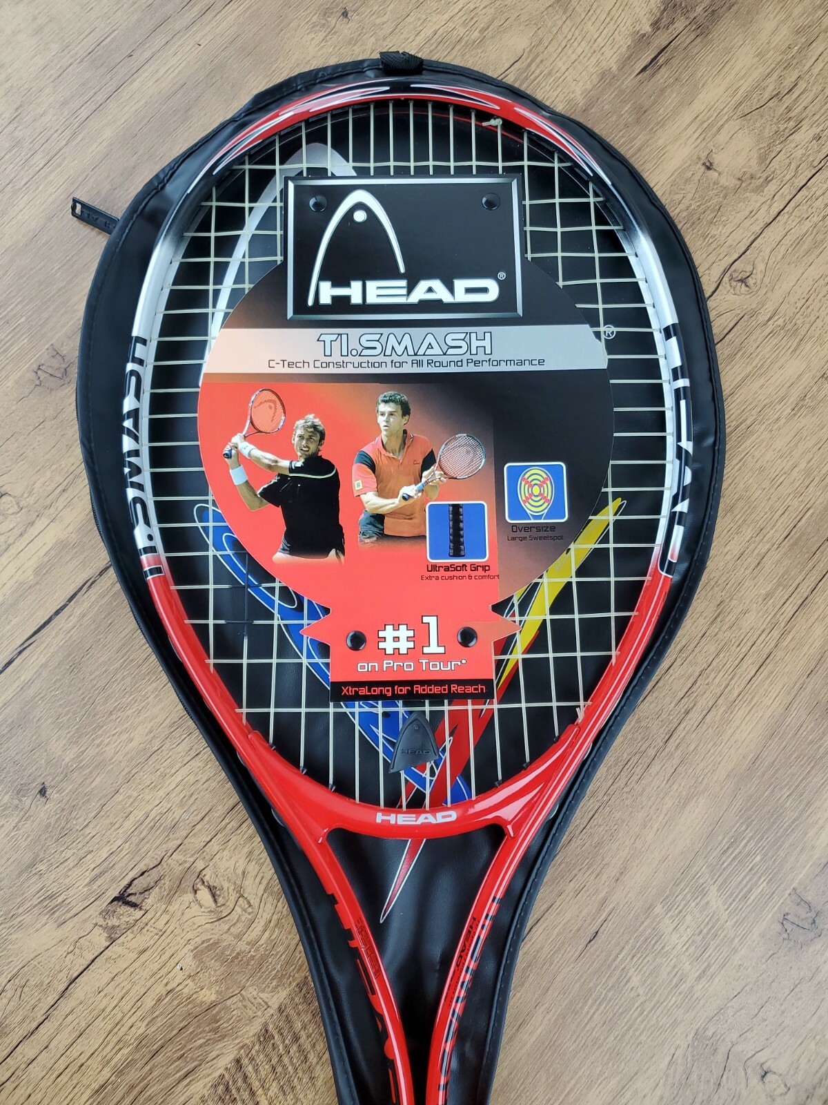 Head Ti. Smash Tennis Racquet Xtra Long Titanium Technology #232406 | eBay