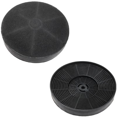 2 x Extractor Fan Vent Carbon Charcoal Cooker Hood Filters For CDA ...