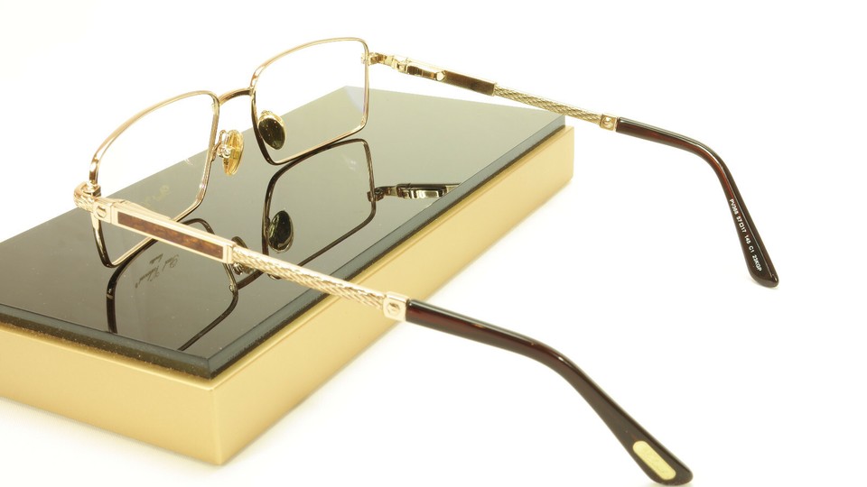 Paul Vosheront PV368 C1 23KT Gold Plated Eyeglasses Frame Italy Made | eBay