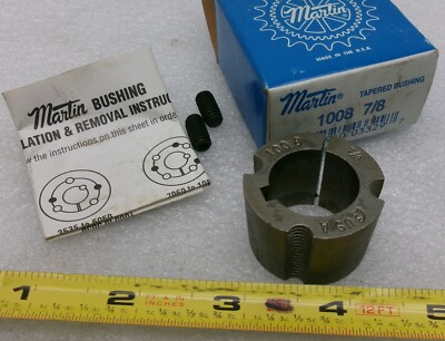 Martin Tapered Bushing 1008 7/8 #678E | eBay