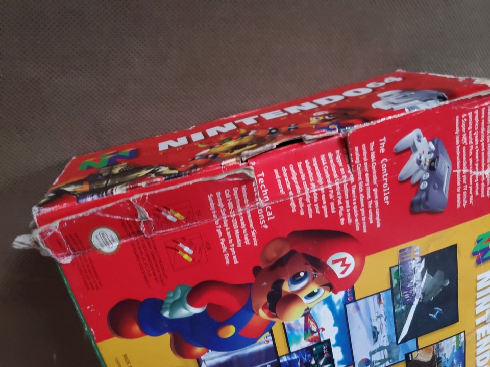 Nintendo 64 N64 Launch Edition Console Boxed TESTED FAST SHIPPED ...