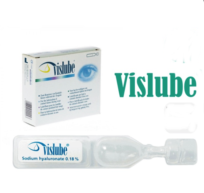 Eyedrops Vislube Lubricant Temporary Relief Dryness Ocular Fatigue ...