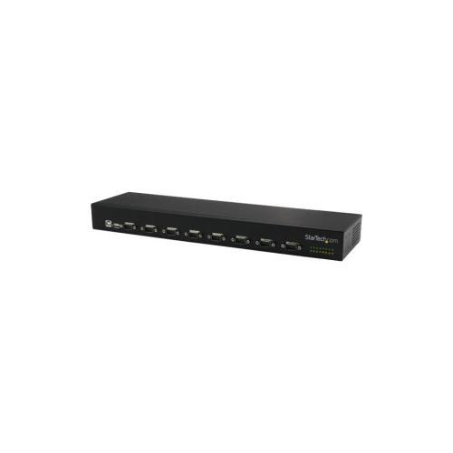 StarTech USB to Serial Hub 8 Port COM Port Retention Rack Mount and ...