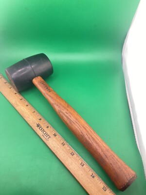 NOS Vintage Craftsman No. 2 Rubber Hammer Mallet # 45787 - USA New Old ...