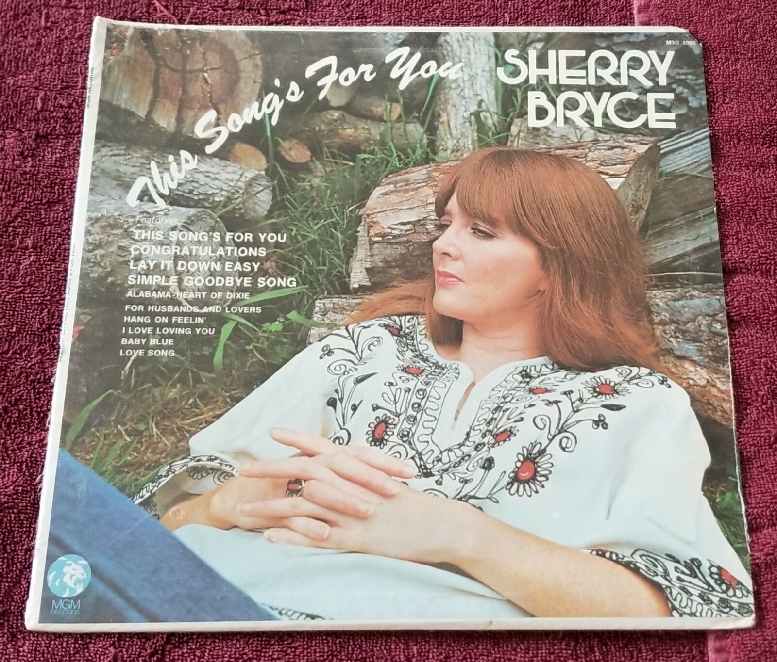 Sherry Bryce...."This Song's for You" 12" Vinyl Record LP, Sealed/New ...