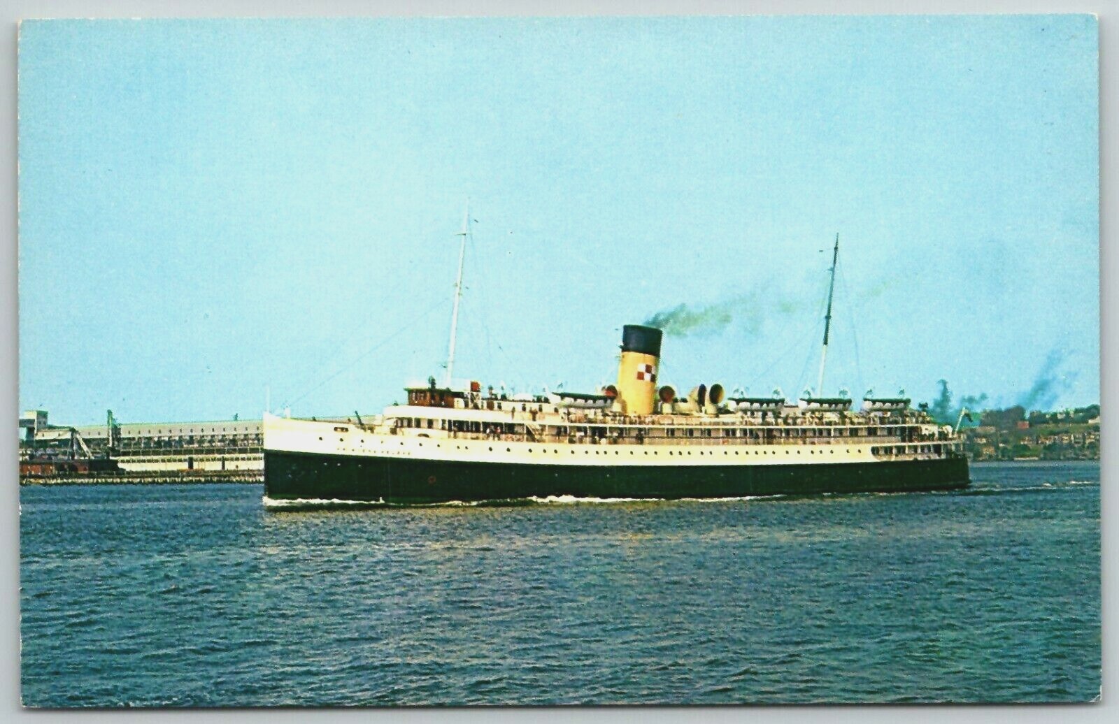 Vintage Postcard - Princess Helene Ferry - Digby Nova Scotia & Saint ...