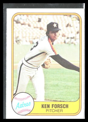 Ken Forsch 1981 Fleer #52 (Houston Astros) | eBay