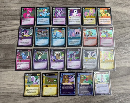 MLP MY LITTLE PONY CCG HOLO FOIL RARE BOOSTED TRADING CARD LOT 2013 | eBay