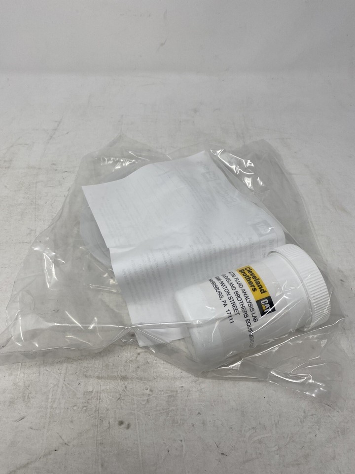 Cleveland Brothers Caterpillar SOS1 Fluid Analysis Test Kit Oil Sample ...