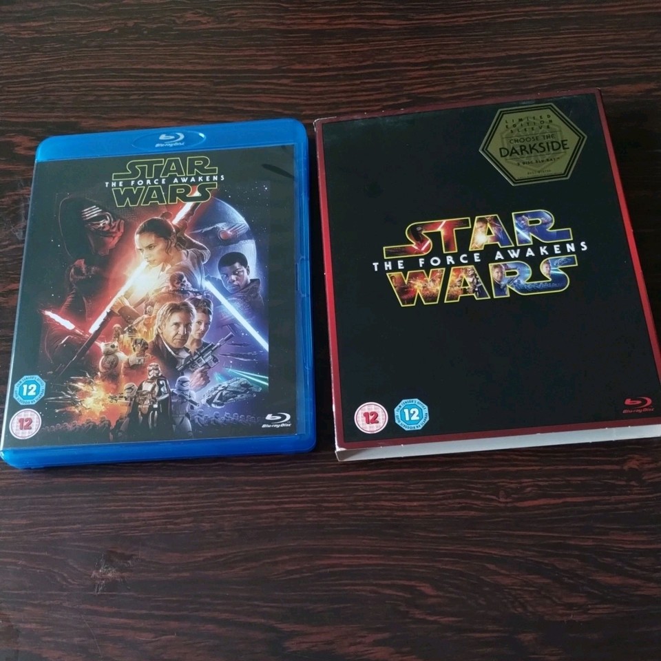 Star Wars - Episode 7 - The Force Awakens (Blu-ray, 2016) Dark Side ...