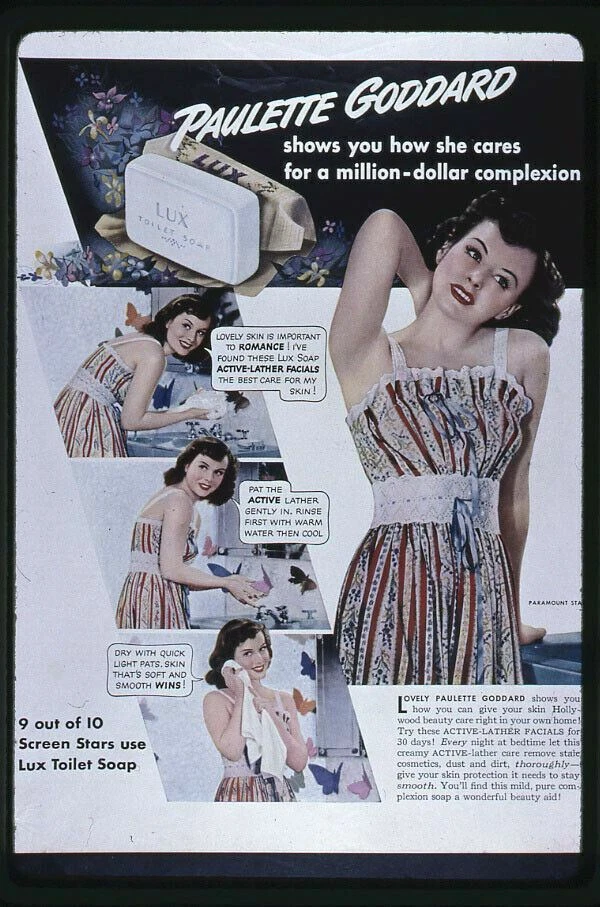 Paulette Goddard Color