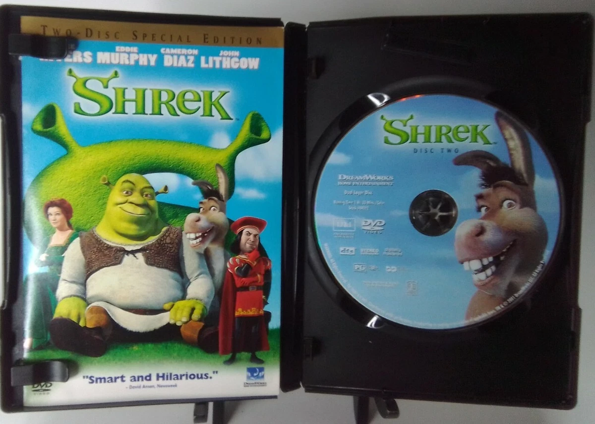 Shrek Dvd 2001