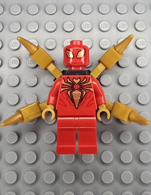 Lego Marvel Super Heroes Minifigure SH0692 SH692 Iron Spider Armor | eBay