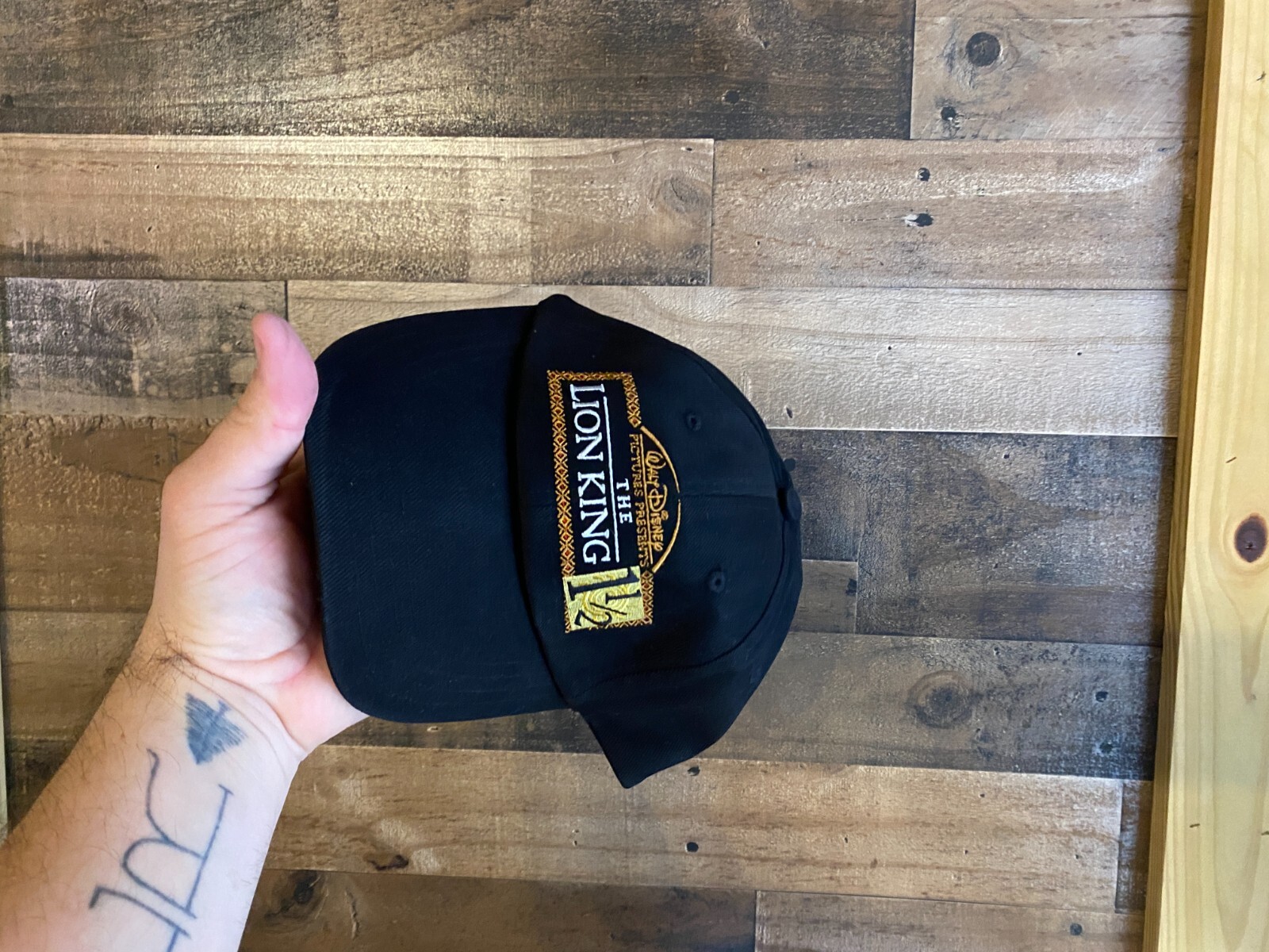 The Lion King 1 1/2 Strapback Hat VTG 2004 Movie Cap Disney Film Sewn ...