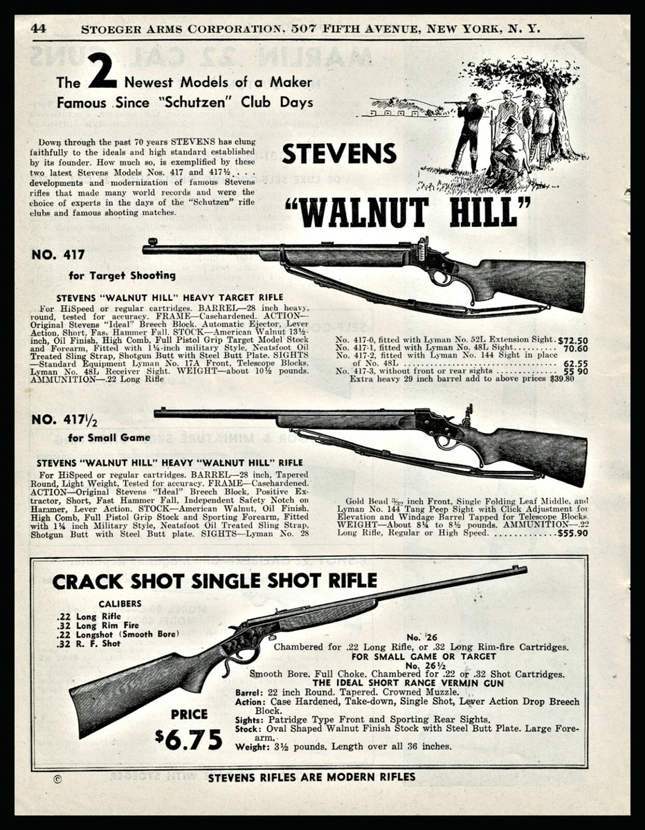 Stevens Crack Shot 2 2 Rifle