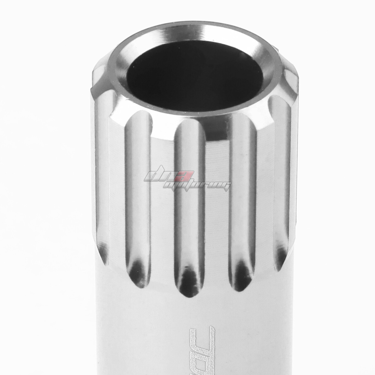 16PC LUG+4PC LOCK NUT+KEY 60MM SILVER ALUMINUM 20MM OD M12X1.25 CONICAL ...