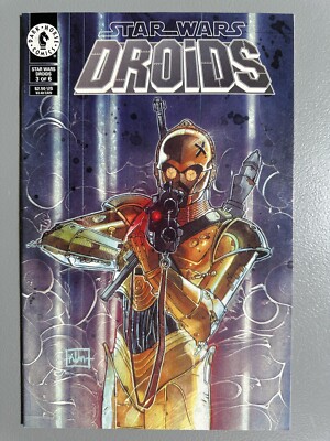 Star Wars: Droids 3, 1st Appearance of C-3PX, CLASSIC COVER by Plunkett ...