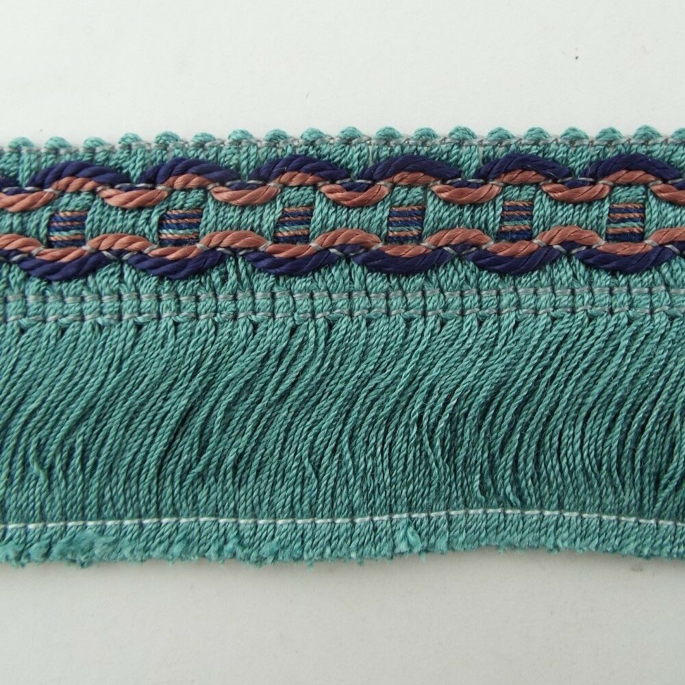 9 COLOUR 5cm Fringe Braid Gimp Edging Chair Upholstery Blind BUY 1 2 4m ...