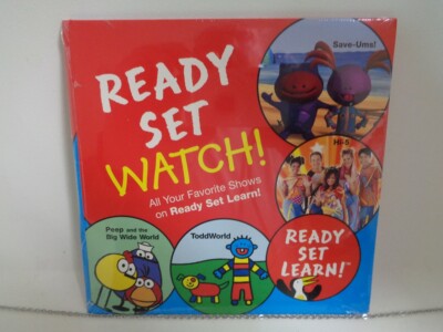 READY SET LEARN ! READY SET WATCH ! DVD, NEW, PAZ, SAVE-UMS ! TODDWORLD ...
