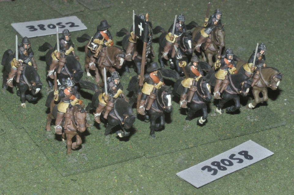25mm ECW / english - heavy (plastic) 12 figures - cav (38058) | eBay