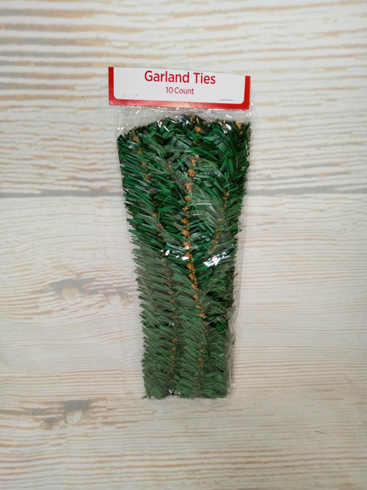 New! Garland Ties Stem Pipe Cleaners Greenery 10 pc pkg 12" Banister ...