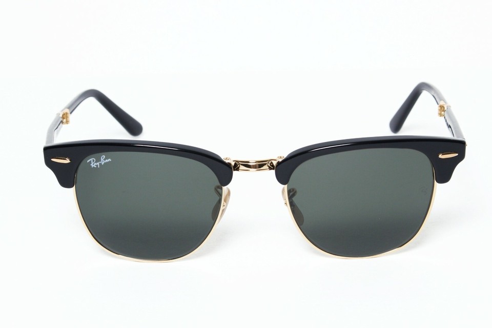 Ray-Ban RB2176 901 Black Square G-15 Green Classic Non-Polarized 51mm ...