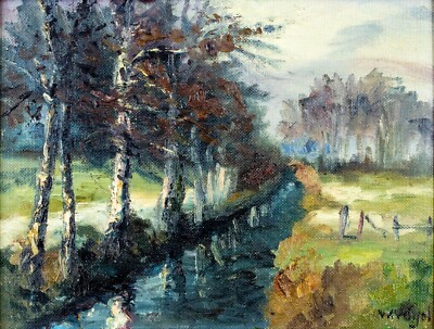 Werner Vogel (German,1889-1957) oil painting 126514 | eBay