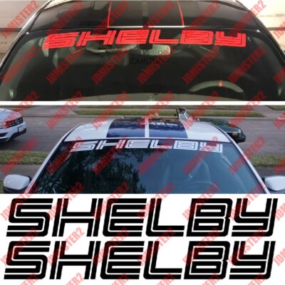 SHELBY Sticker Shelby American Decal Ford Mustang Vinyl Shelby Cobra ...