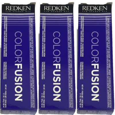 3 Redken COLOR FUSION Hair Color 2.1 oz ea 10Gv GOLD/violet | eBay
