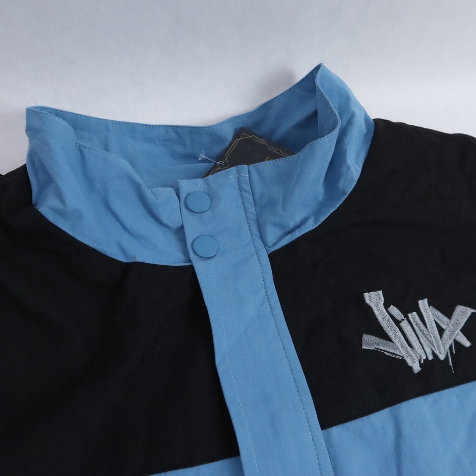 Arcane Jinx Jacket Adult 2X Windbreaker Embroidered League of Legends ...