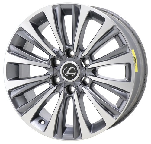 19" LEXUS GX460 WHEEL RIM FACTORY OEM 74388 2020-2023 MACHINED GREY | eBay
