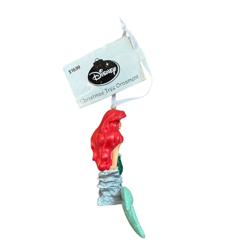 Disney The Little Mermaid Ariel Christmas Tree Ornament 3" NEW | eBay