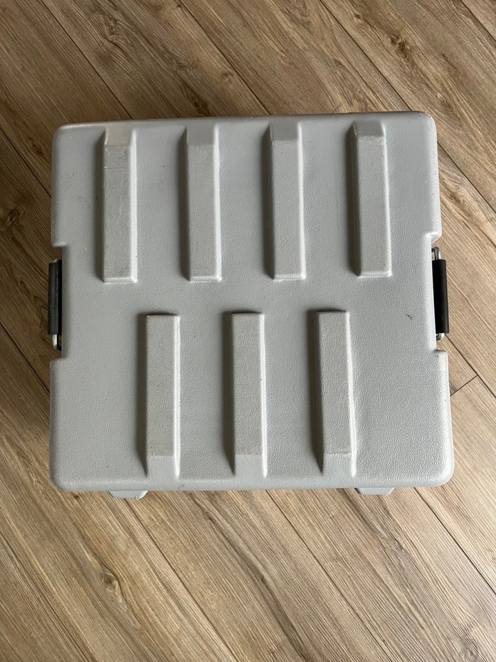 Grey Hard Shell Case, Road Case, Work Case 21”x20”x12” Used | eBay