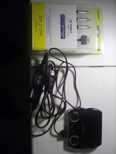 PSP Go W/ Power Cable + Sealed AV Cables(Never Opened!) | eBay