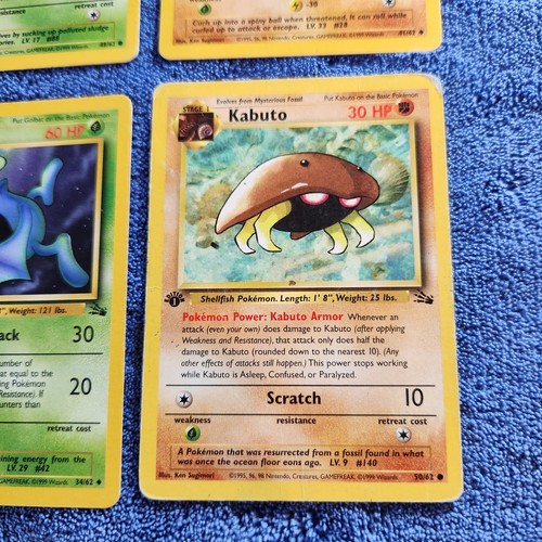6 First Edition 1999 Wizards Pokemon Vintage Pocket Monsters Cards | eBay
