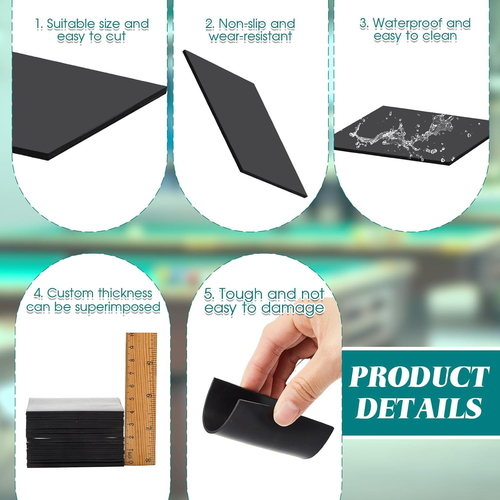 50 Pcs Billiard Pool Table Leg Shims 3" Diameter Rubber Pool Table ...